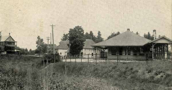 Mount Whittier Station - Ossipee, New Hampshire | Railroad History