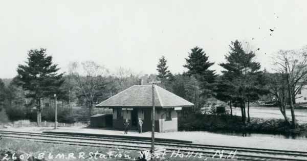 West Hollis Station - Hollis, New Hampshire | Railroad History