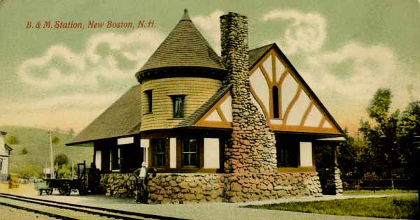 New Boston Station - New Boston, NH | Railroad History
