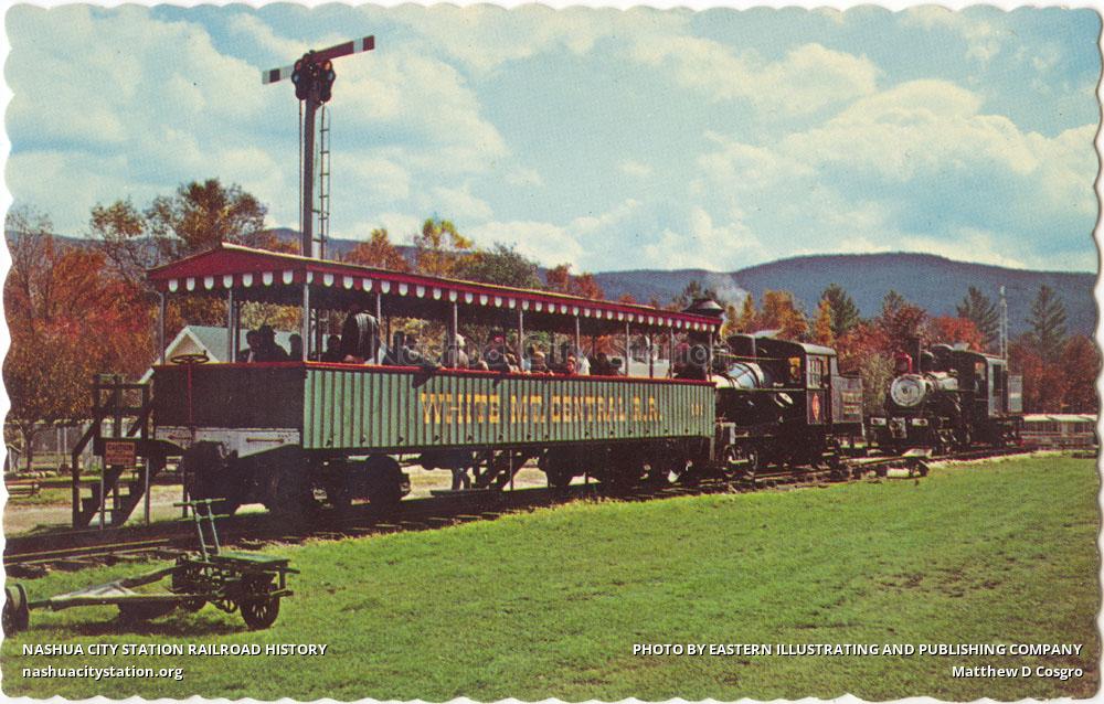 Postcard: Clarks Trading Post | Railroad History