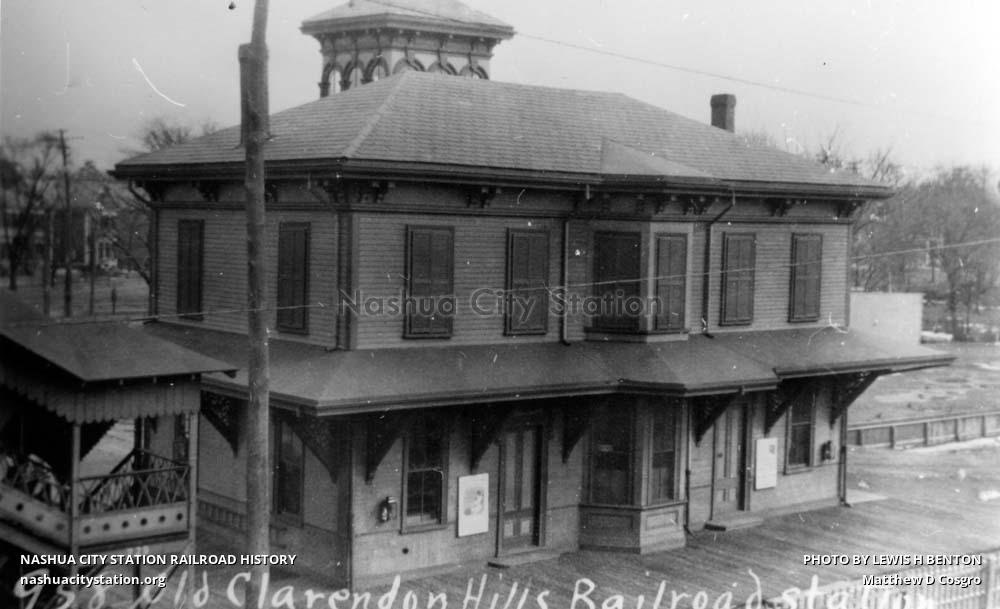 Postcard: Old Clarendon Hills Railroad Station | Railroad History