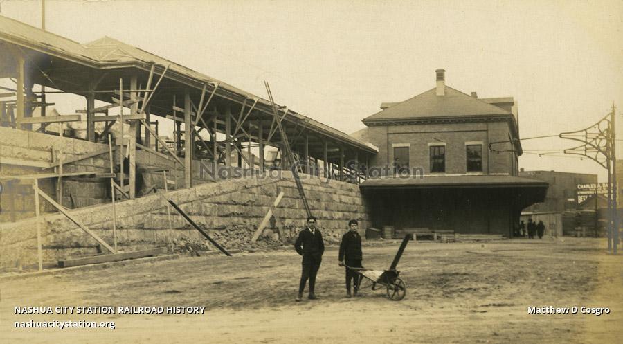 Postcard: Haverhill Depot | Railroad History