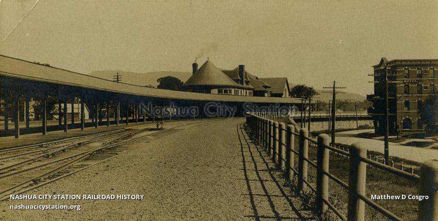 Postcard: Northampton station | Railroad History