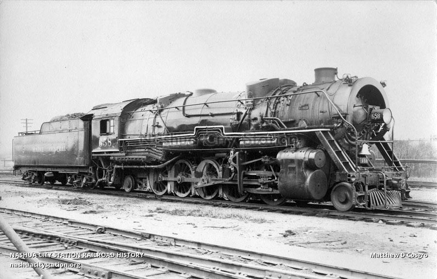 Postcard: Maine Central Railroad #658 | Railroad History