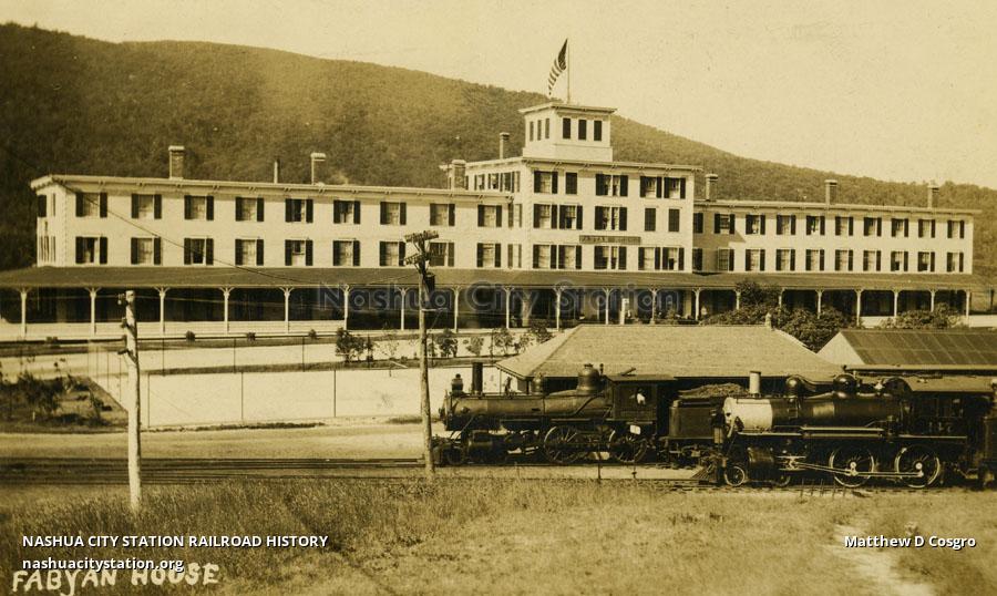 Postcard: Fabyan House | Railroad History