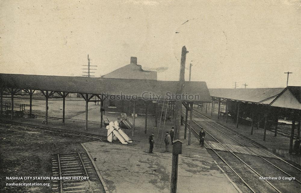 Postcard: Railroad Station, Berlin, Connecticut | Railroad History
