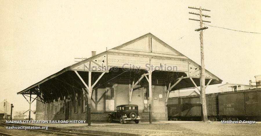 Postcard: New York, New Haven & Hartford Station, Webster ...