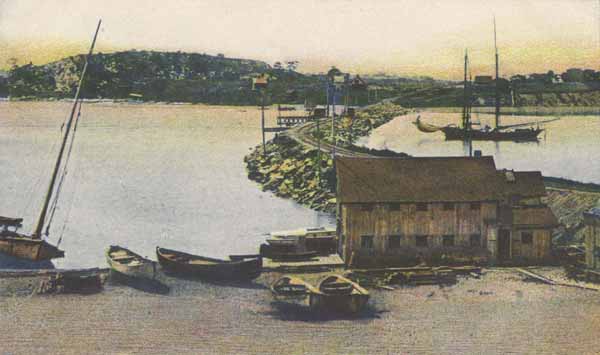 Postcard: Old Bridge, Tiverton, Rhode Island | Railroad History