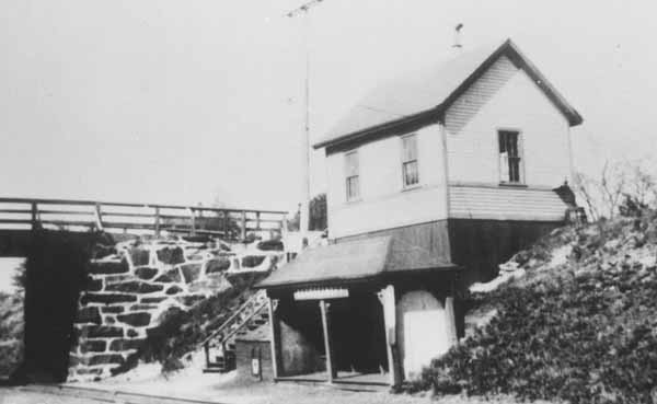 Postcard: Railroad Station, Segregansett, Massachusetts | Railroad History