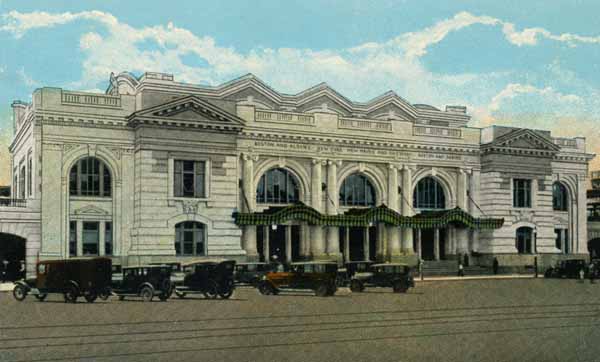 Postcard: Union Station, Worcester, Massachusetts | Railroad History