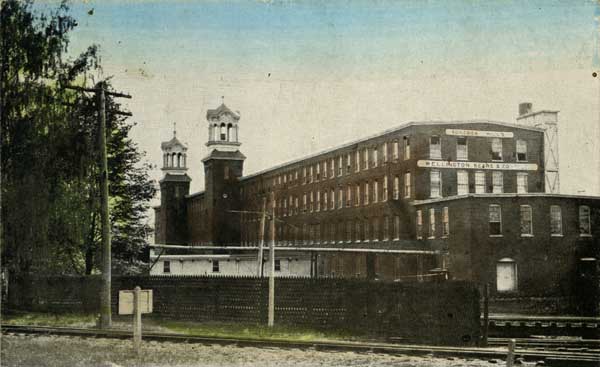 Postcard: China Mills, Suncook, New Hampshire | Railroad History