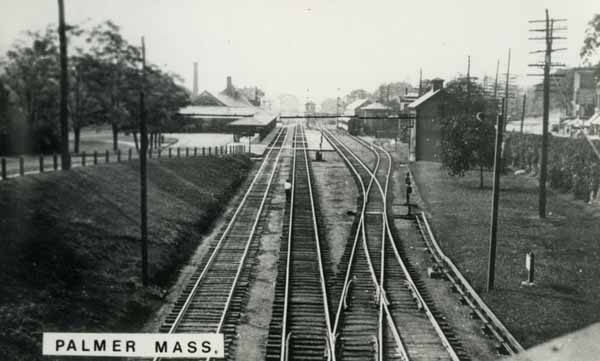 Postcard: Palmer, Massachusetts | Railroad History