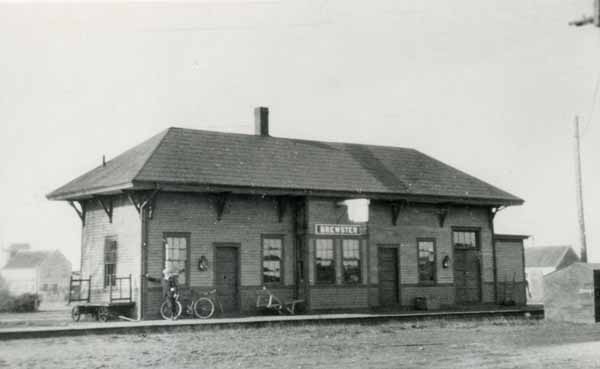Postcard: Railroad Station, Brewster, Massachusetts | Railroad History