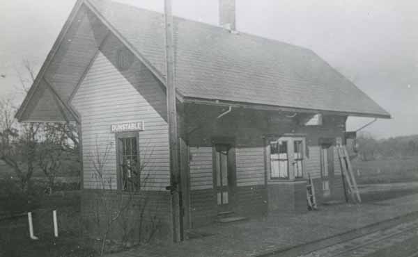 Postcard: Boston & Maine Railroad Station, Dunstable, Massachusetts ...